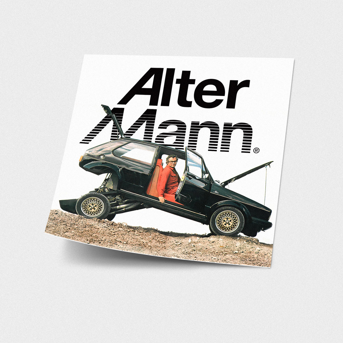 Sticker pack, Never Fold, printed – Alter-Mann